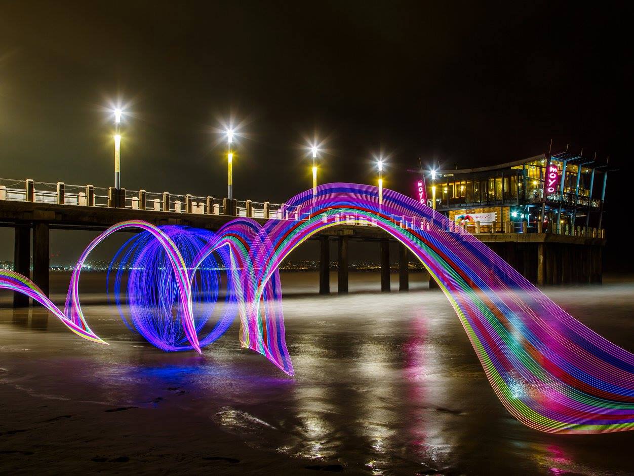 Ah, Awesome! Photos of Spinning Orbs Sparkling on Durban Beachfront ...