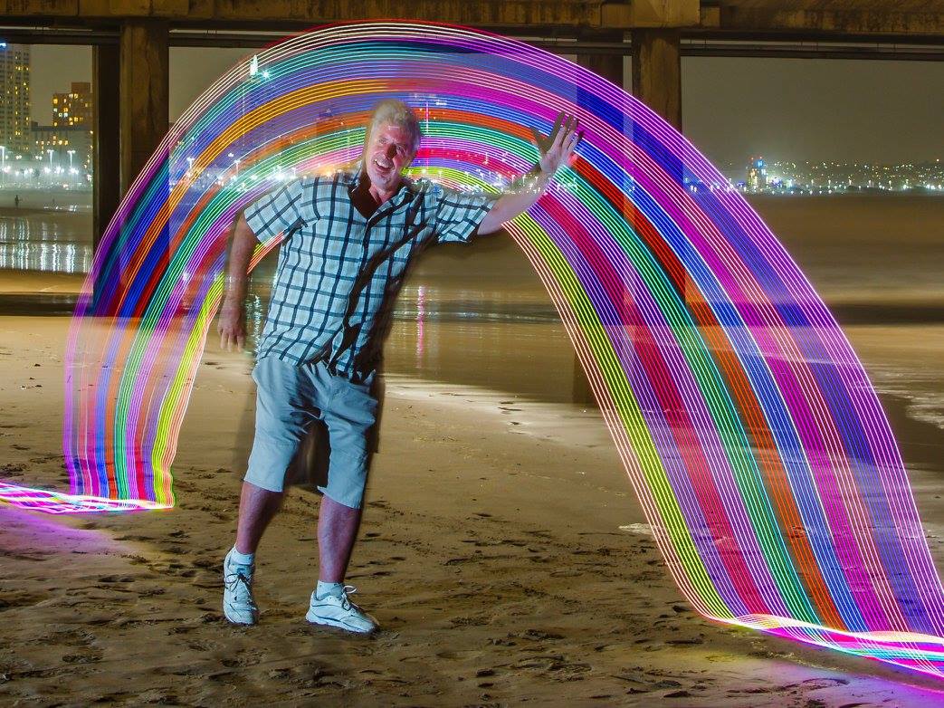 Ah, Awesome! Photos of Spinning Orbs Sparkling on Durban Beachfront ...