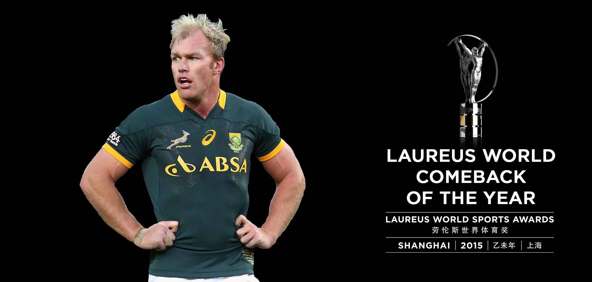 World Comeback Winner Schalk Burger "Wasn't ready to say goodbye" - SA ...