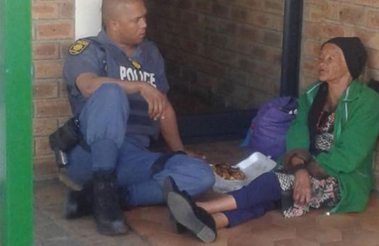 SAPS Gives a Shout Out to Caring Cop (nicknamed #ConstableMiracle) - SA ...
