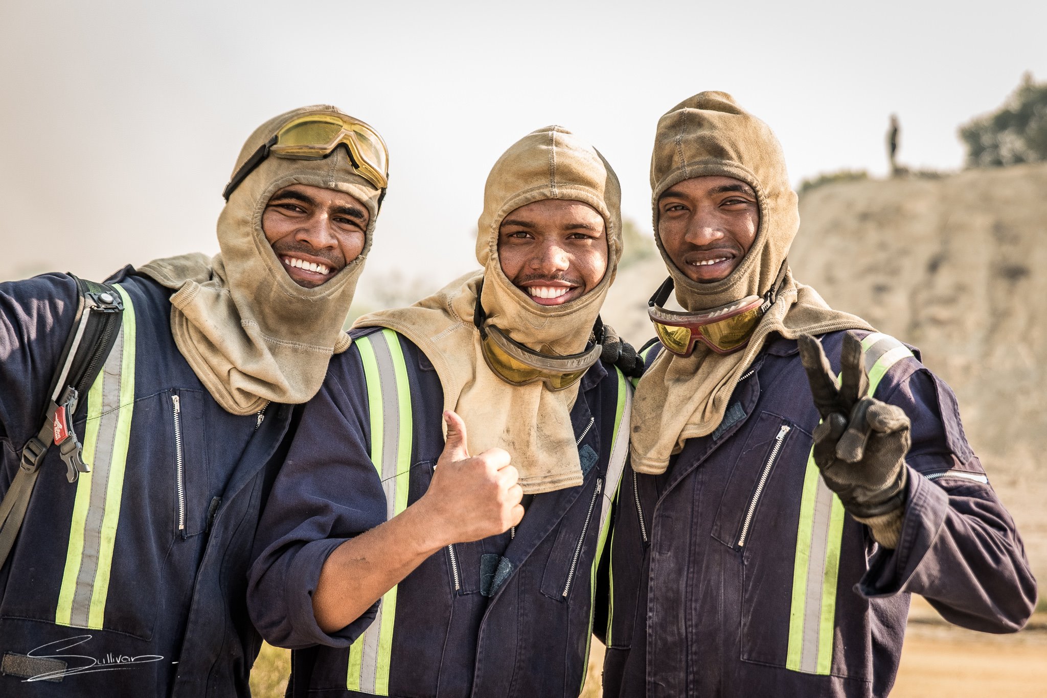 PHOTOS Capture Brave Efforts of Firefighting Crews (and Tortoise) at # ...