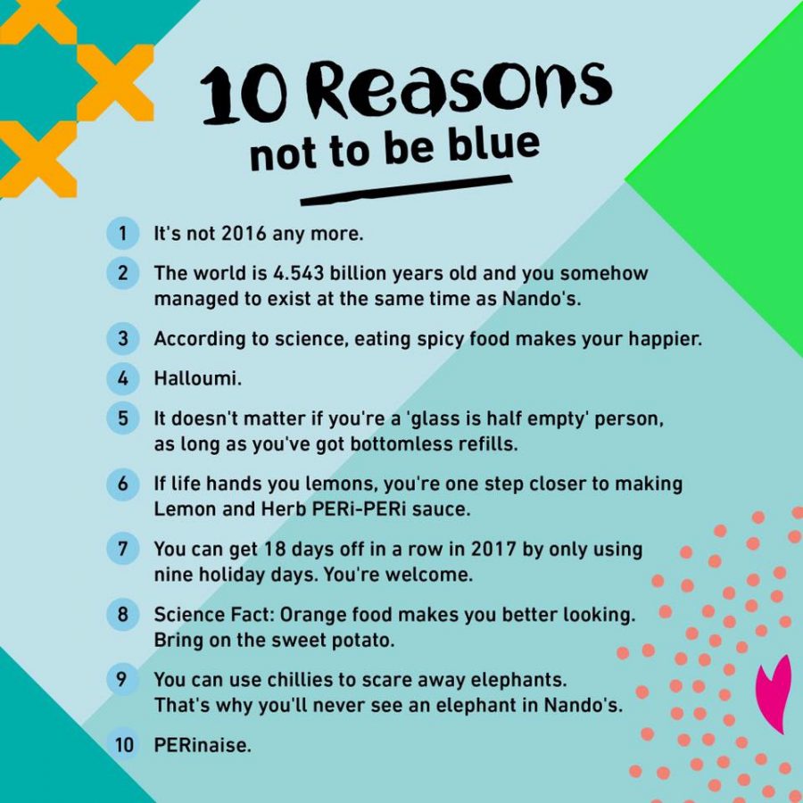 Real Nando's Ad: 10 Reasons Not to be Blue - SA People