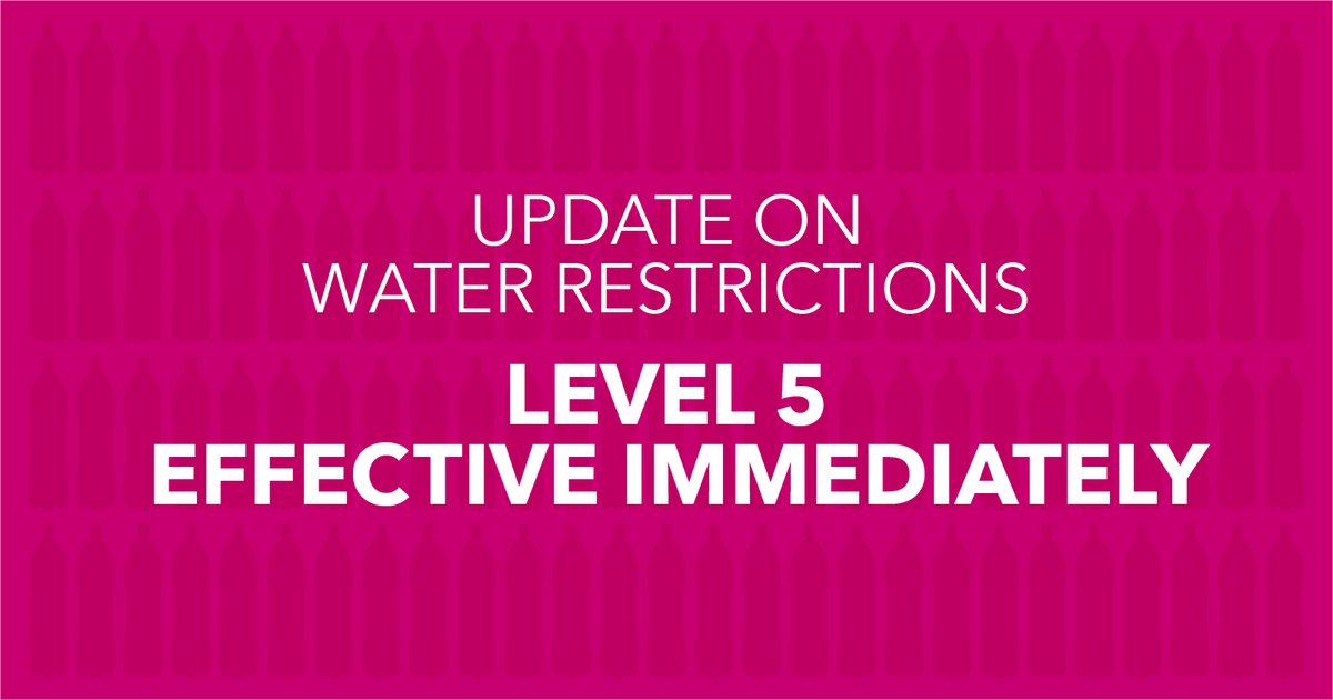 Drought-Stricken Cape Town Announces Level 5 Water Restrictions With ...