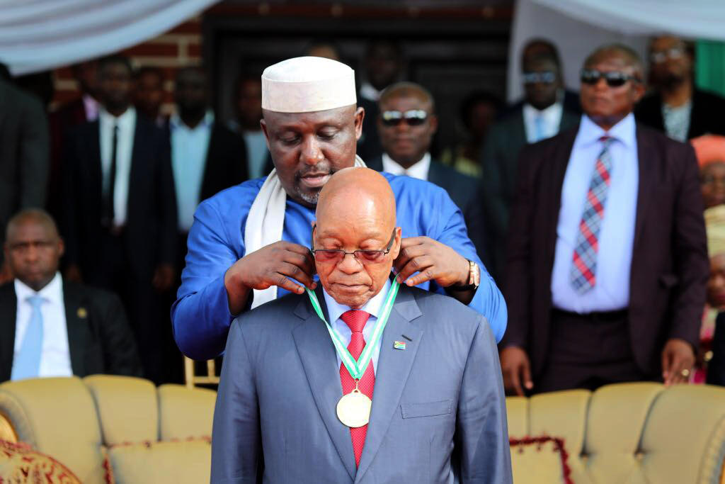 Nigeria Unveils Zuma Statue and Road Named After South Africa's ...