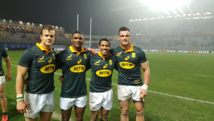 Springboks Kick Back From Last Year's Historical Loss to Beat Italy 35 ...