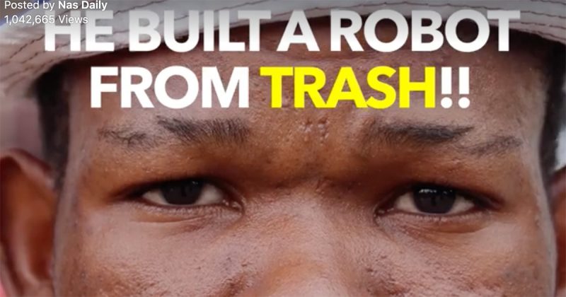 WATCH Sowetan Guy Builds Awesome Robot From Trash. Hello Google? - SA ...
