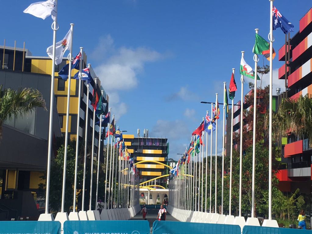 Team SA 'Living the Dream' in Commonwealth Games Village, Gold Coast ...