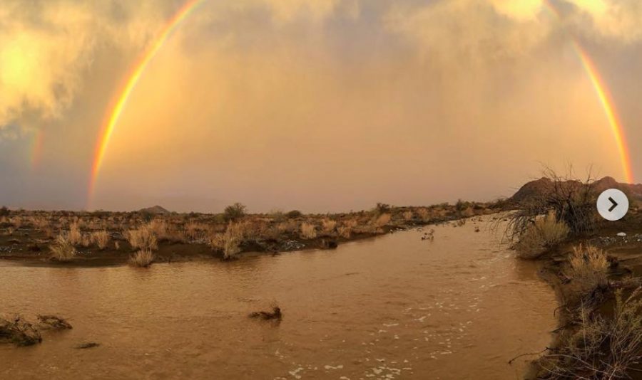 Photos & Video After Rare Heavy Rains Fall Down on Namibia - SA People
