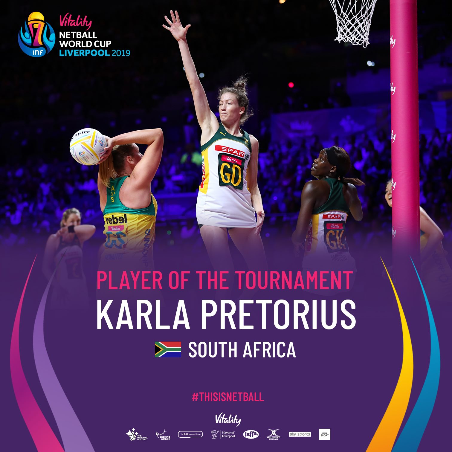 WATCH South Africa's Karla Pretorius Named Player of the Tournament at ...