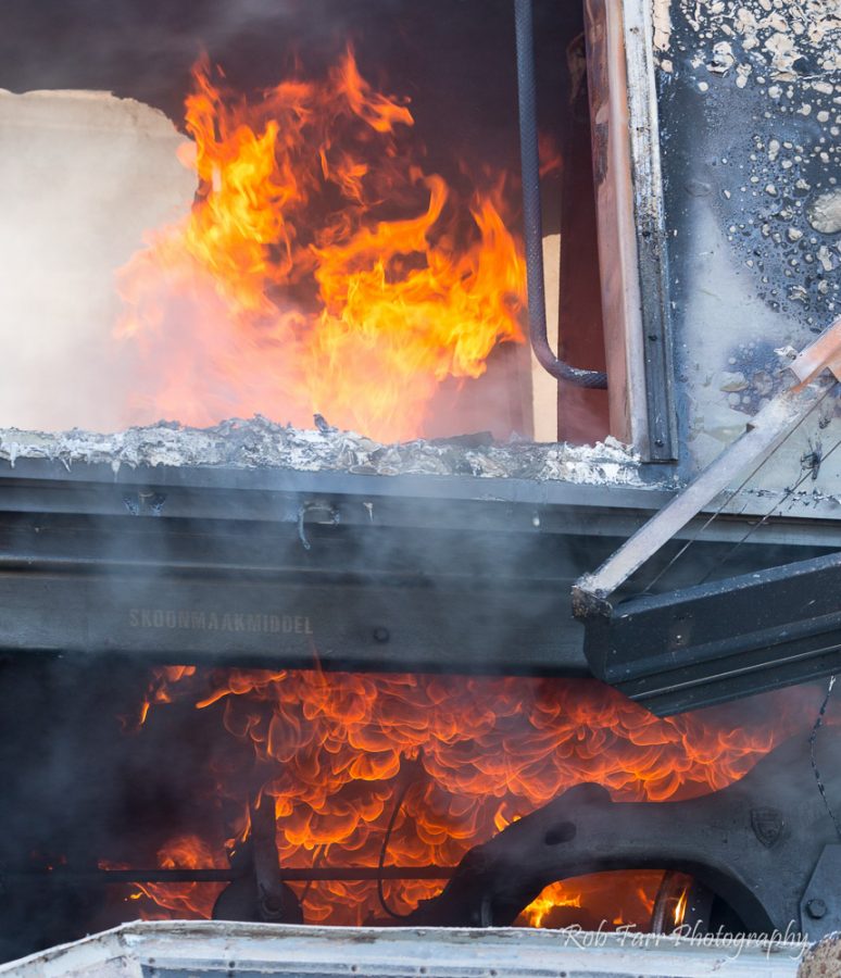 PHOTOS Glencairn Train Fire in South Africa - SA People