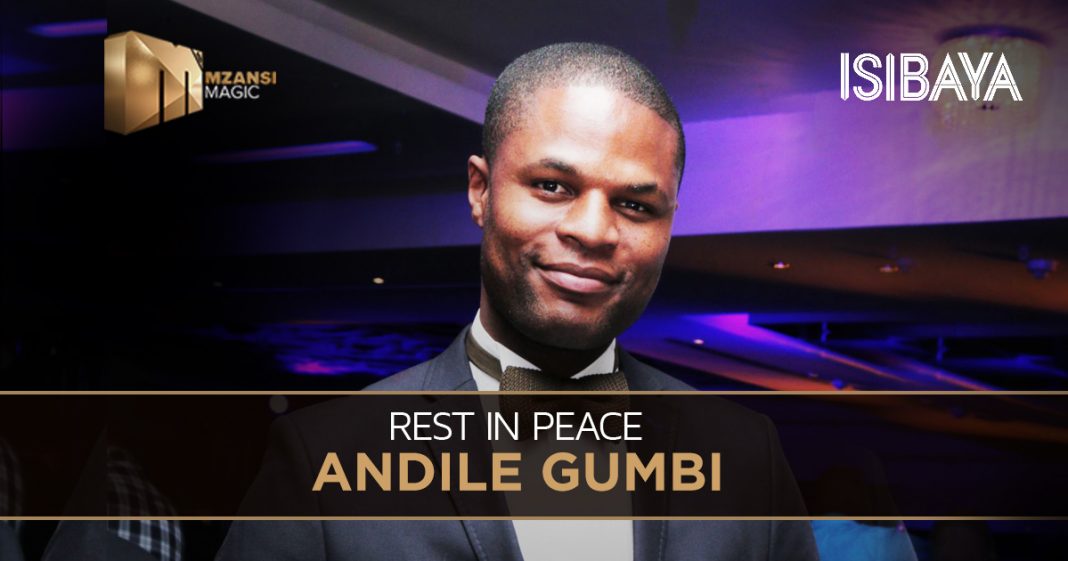 South African Actor Andile Gumbi Passes Away at 36 - SA People