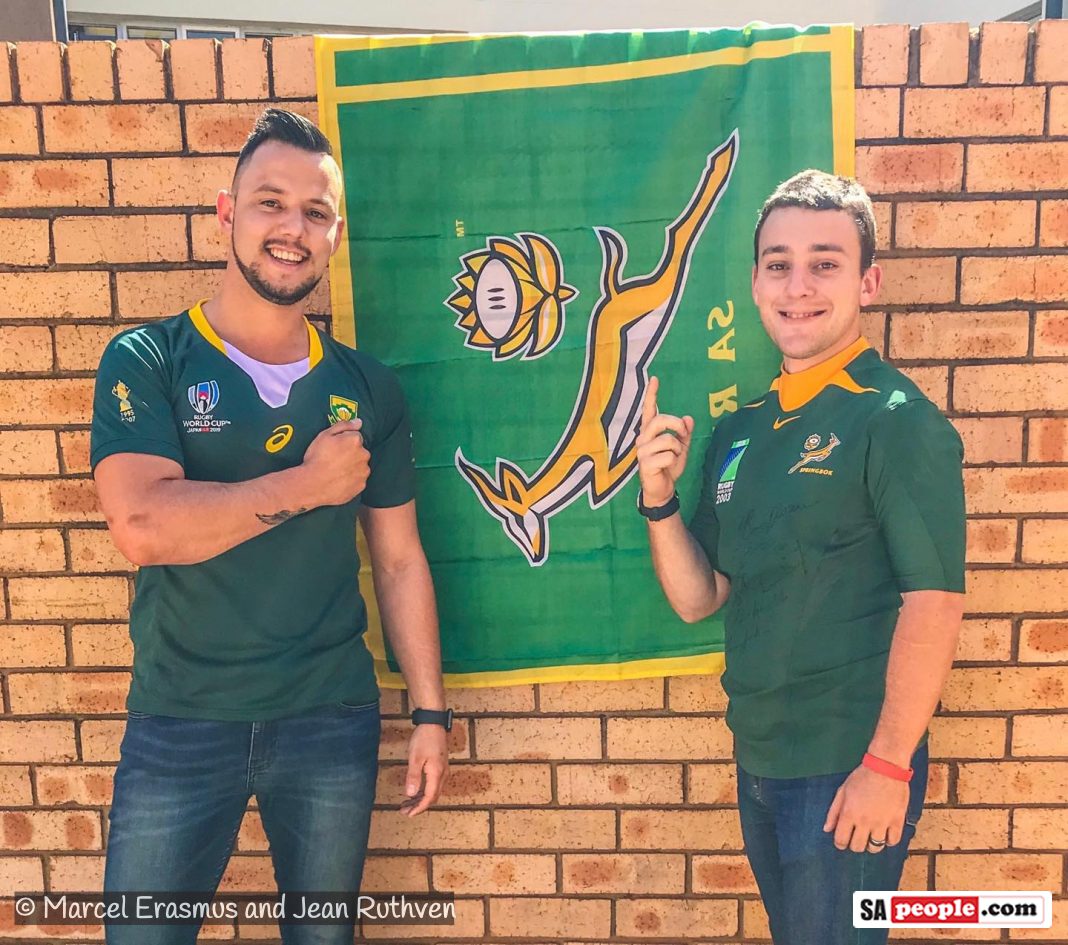 Poem Giving South Africans Gees: Our Springbok Team. We Hope This ...