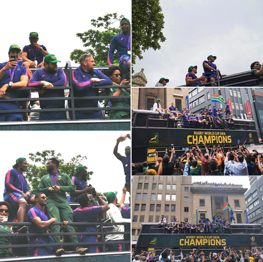 WATCH Amazing Scenes as Fans Sing SHOSHOLOZA at Springboks Trophy Tour ...