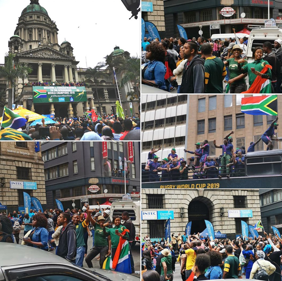 WATCH Amazing Scenes as Fans Sing SHOSHOLOZA at Springboks Trophy Tour ...
