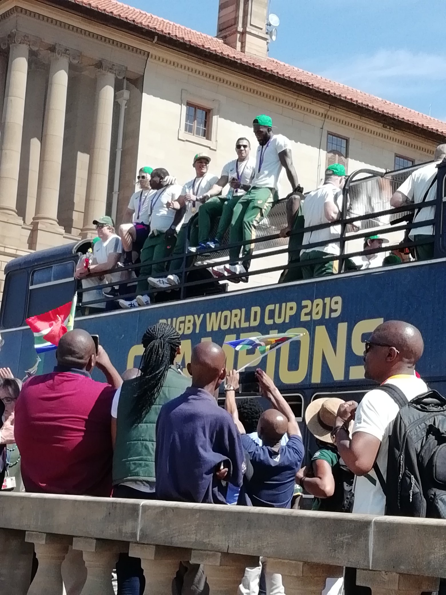 WATCH Springboks' RWC Trophy Parade Begins - Plus Joburg and Durban ...