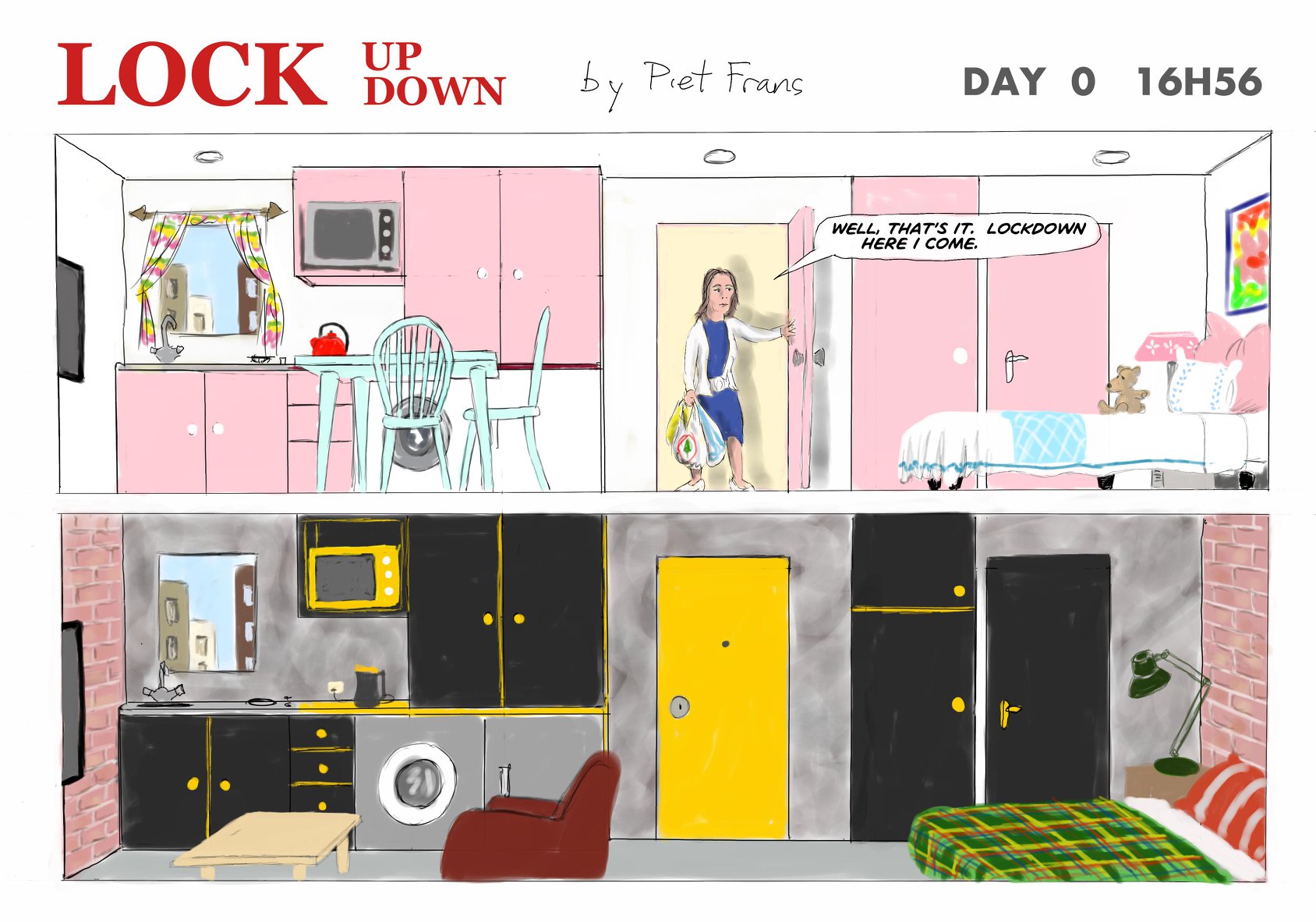 Welcome to South Africa's Brilliant Daily Lockdown Cartoon - SA People