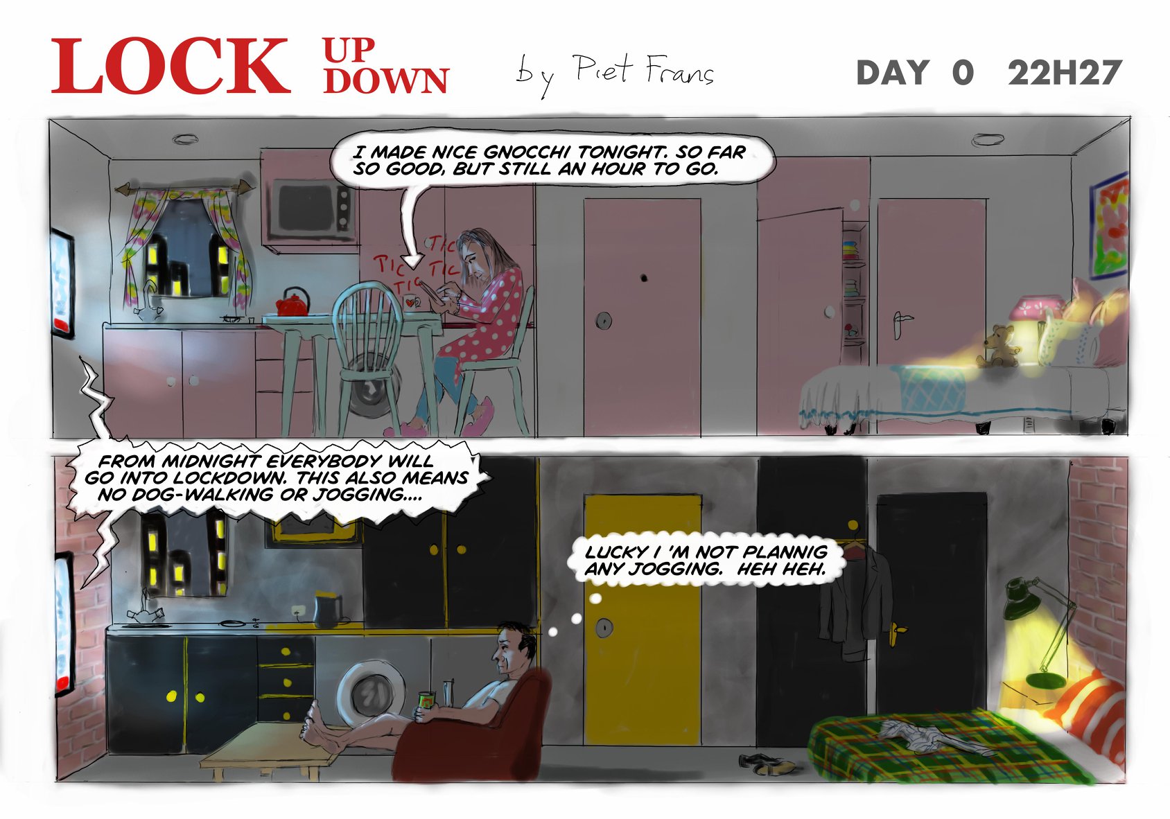Welcome to South Africa's Brilliant Daily Lockdown Cartoon - SA People