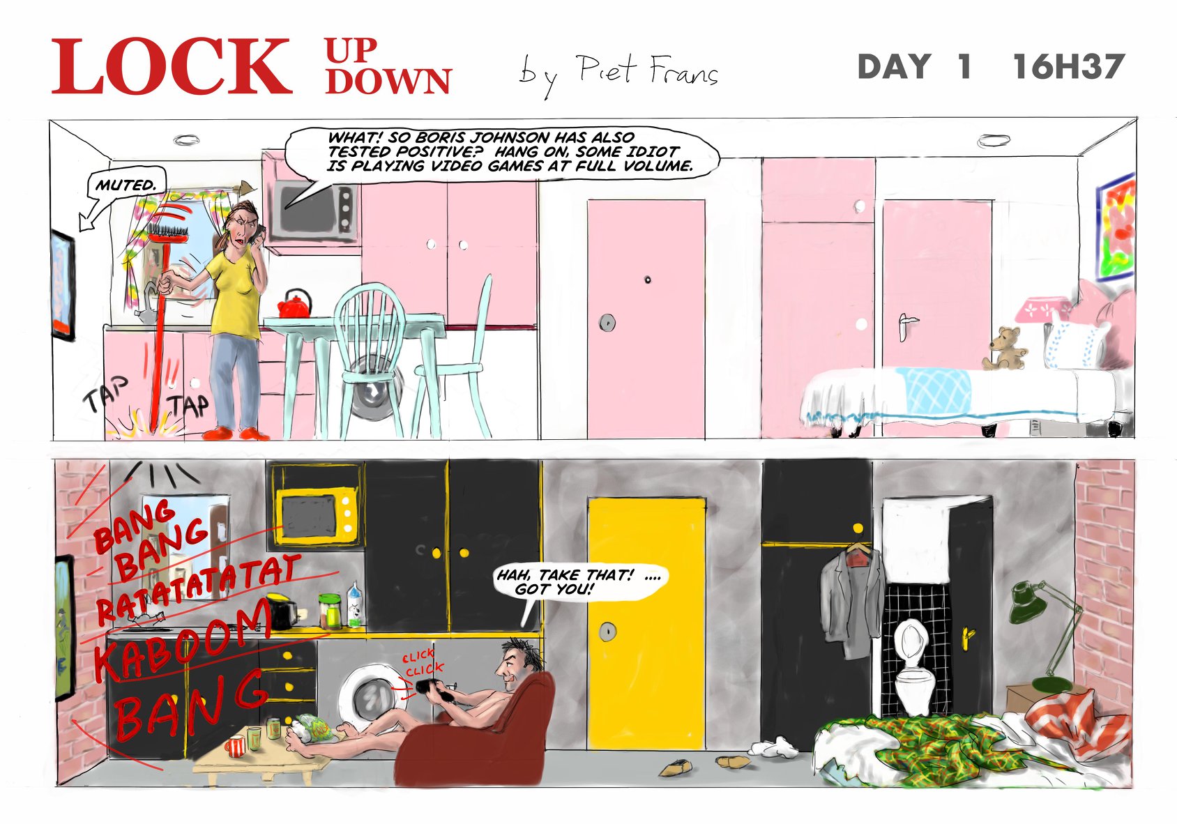 Welcome to South Africa's Brilliant Daily Lockdown Cartoon - SA People