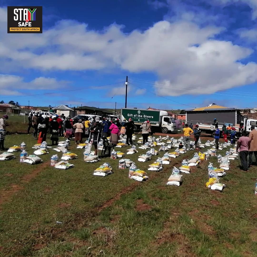 Gift of the Givers Helps Victims of Biggest Tornado in South Africa, in ...