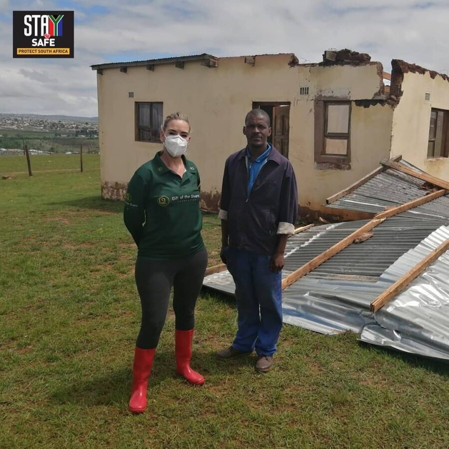Gift of the Givers Helps Victims of Biggest Tornado in South Africa, in ...