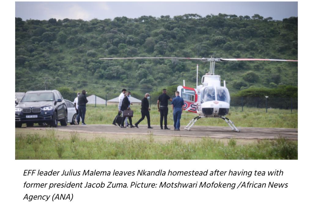 Who Paid for Zuma and Malema's Nkandla Tea Party? - SA People