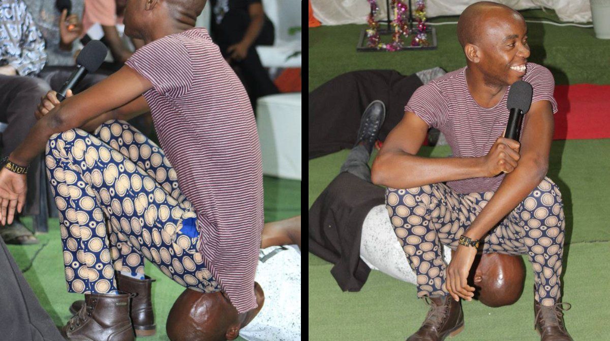 South African Pastor Kicks Up Stink by Farting on Congregation - SA People