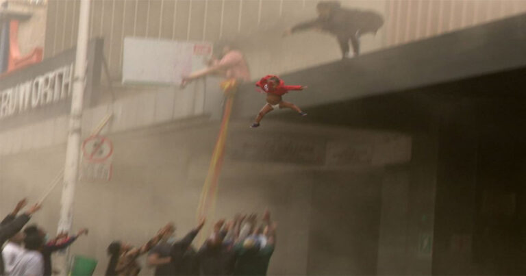 WATCH Crowd Safely Catches Baby Thrown from Burning Building in Durban ...