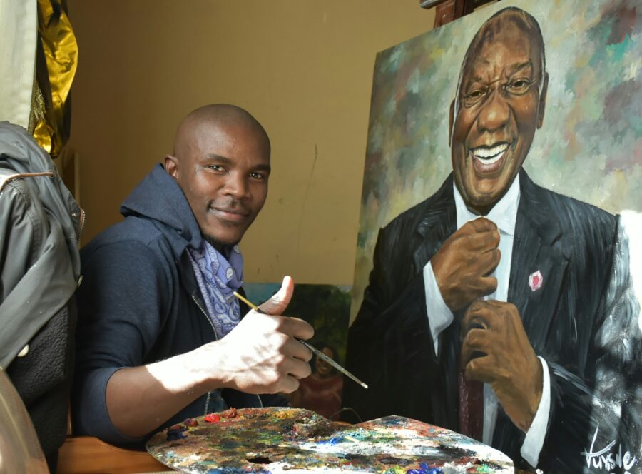 The Free State Artist Whose Paintings Are Wowing the World: Vuyisile ...