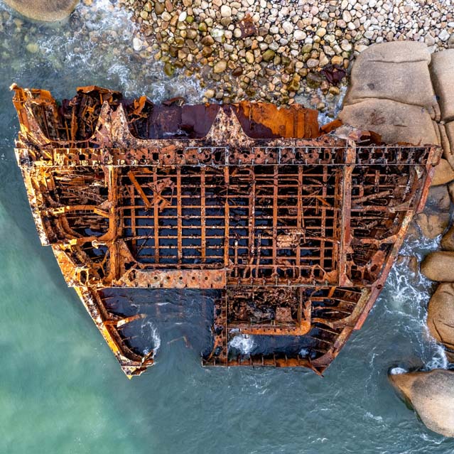 WATCH Amazing Drone Video of Antipolis Ship Wreck in Cape Town - SA People