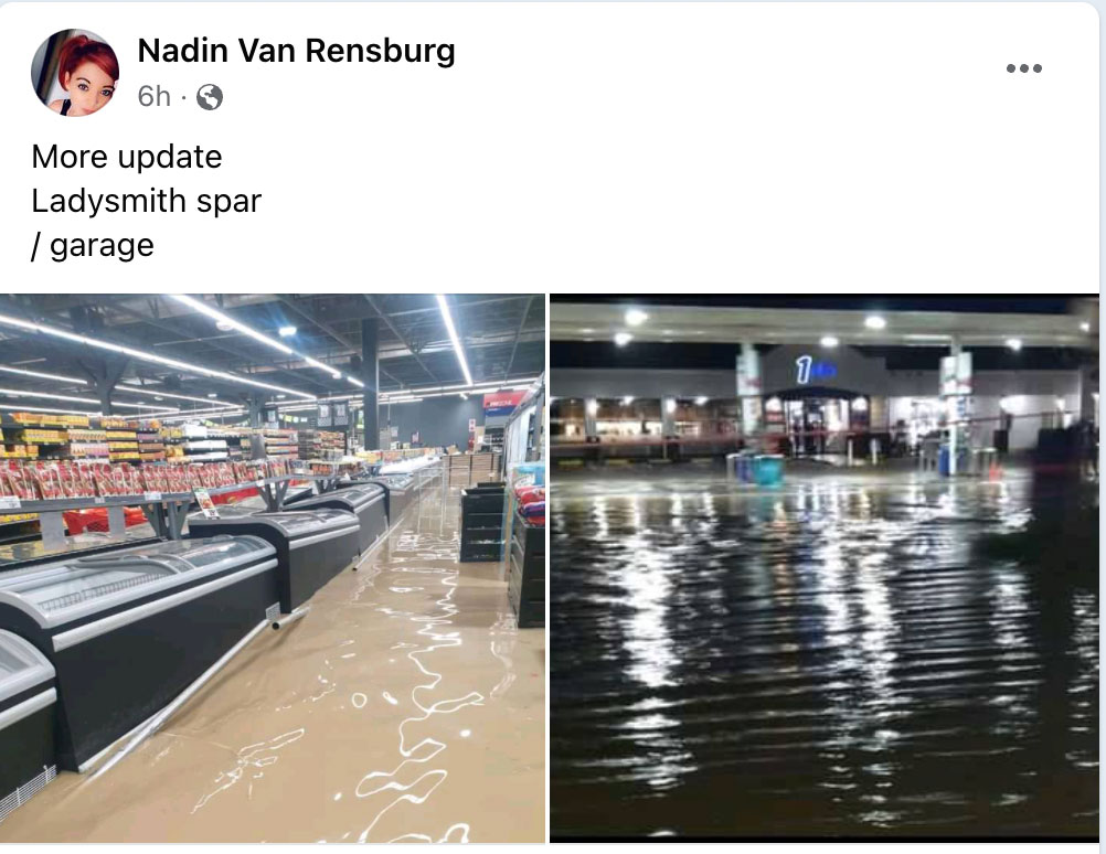 Heroes Emerge as Floods Lead to Rescues and Evacuations in Ladysmith ...