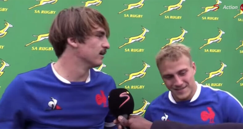 Young French Rugby Player Does Post-Match Interview in Afrikaans - SA ...
