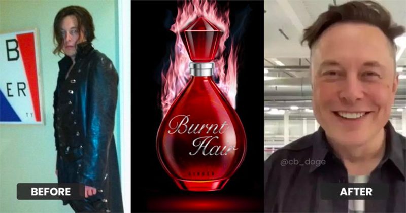 World's Richest Man Elon Musk Launches 'Burnt Hair' Perfume and Earns ...