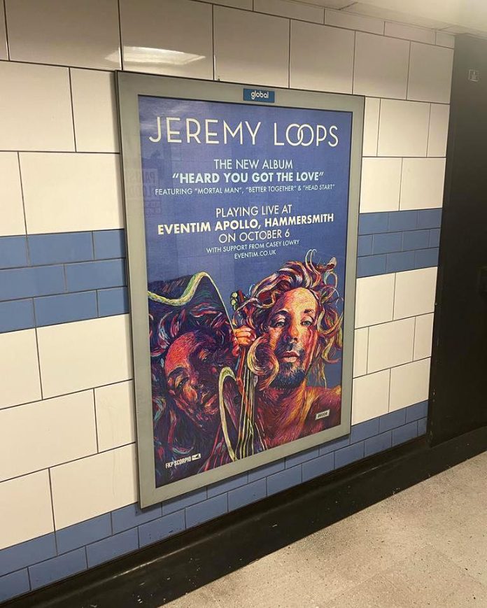 London Underground Does A Lekker Thing for SA Musician Jeremy Loops and ...