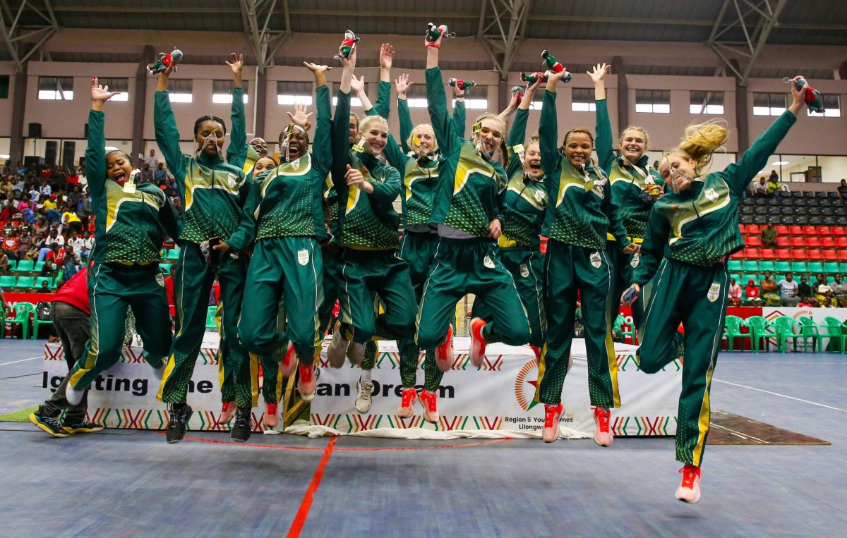 WATCH Team South Africa Netball Girls Celebrate Winning GOLD - SA People