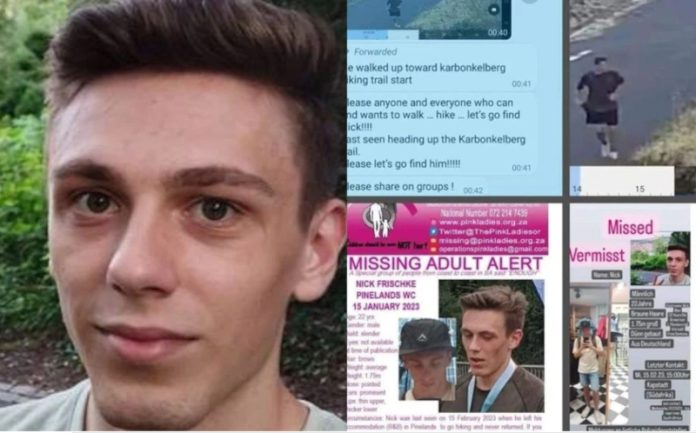 Nick Frischke: One Year on and still no sign of the German Tourist - SA ...