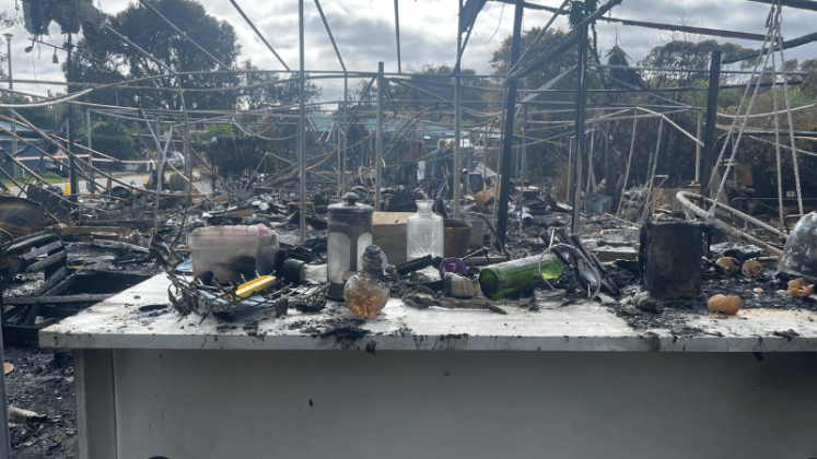Fire engulfs homes at caravan park in Melkbosstrand, leaving families ...