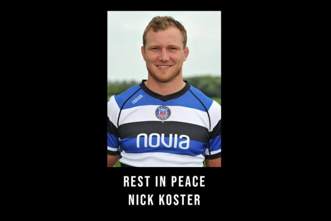 RIP: Bath Rugby mourn the untimely death of Nick Koster