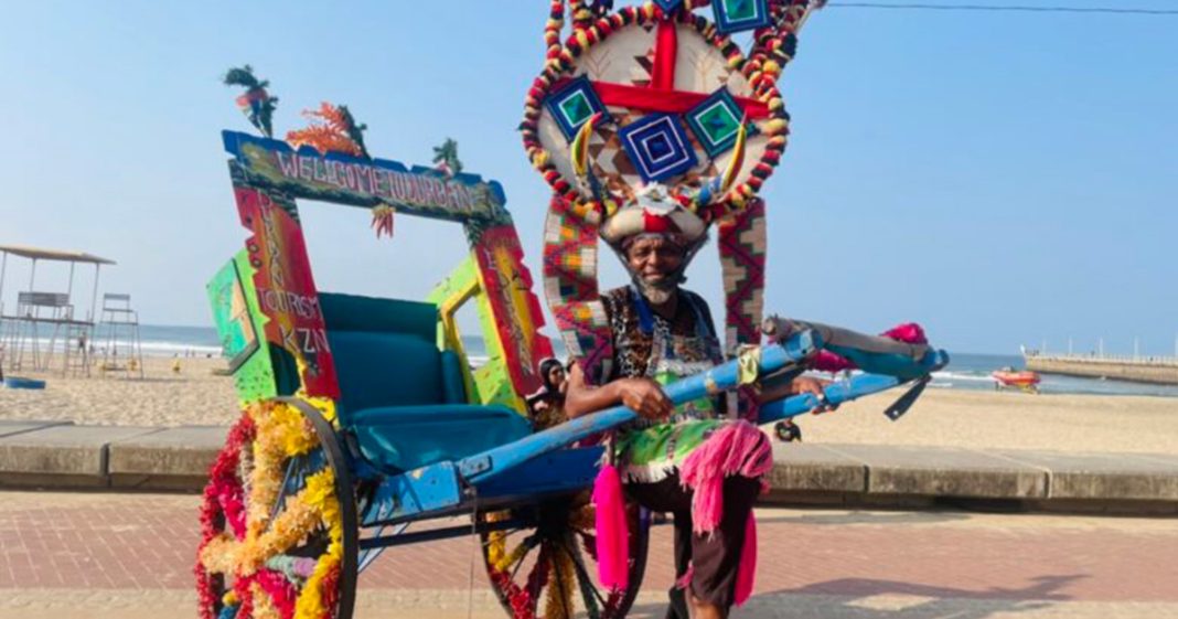 Rickshaw puller (61) wins big in Durban for his contribution to tourism ...