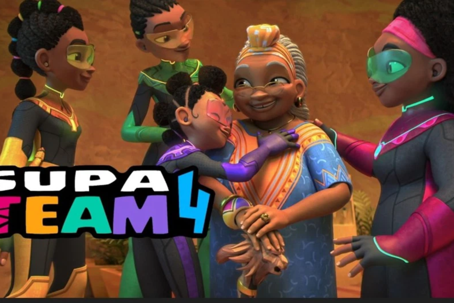 Netflix debuts first original African animated series 'Supa Team 4'