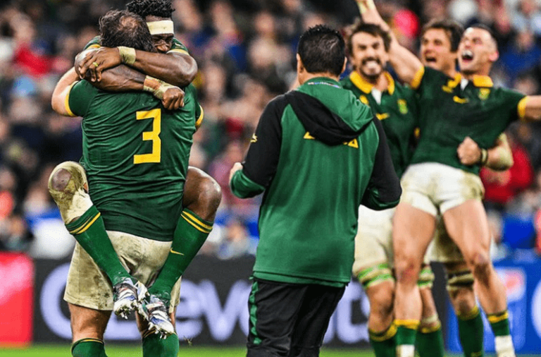 Ecstatic South Africans celebrate Springboks’ Rugby World Cup win