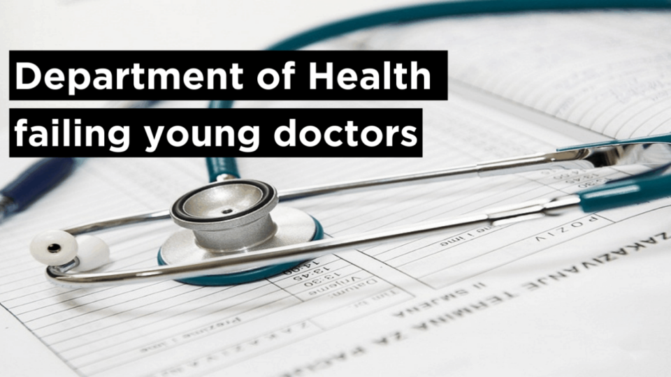 Department of Health failing young doctors - SA People
