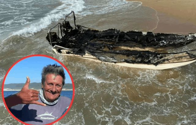 Burnt out ski boat of missing skipper found - SA People