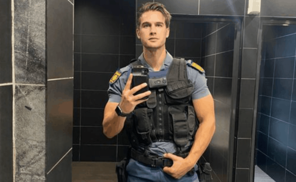 Photos: Who is this hunky SA police officer who is ready to risk it all ...