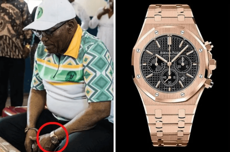 Video: Zuma wears R1.5m watch to voting station