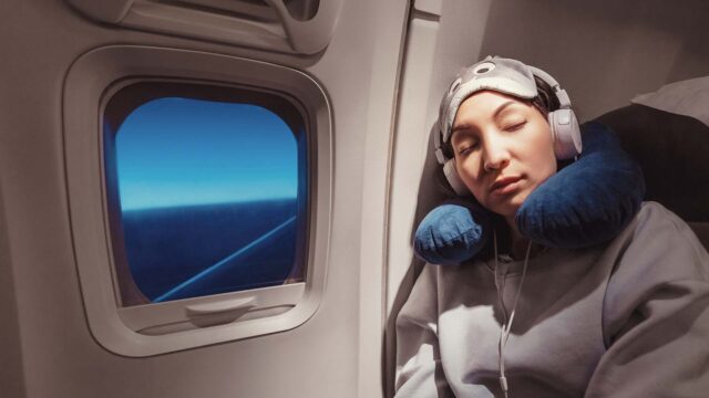 Expert reveals how you SHOULD actually sleep on a plane - SA People