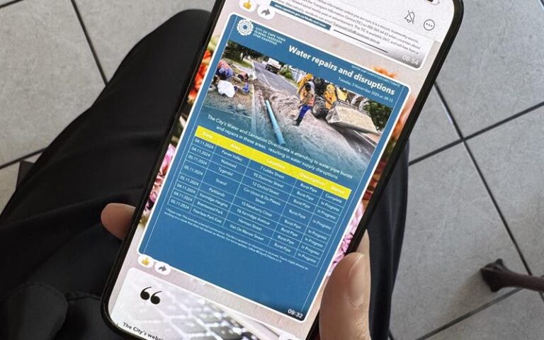 City of Cape Town releases water disruption guide - SA People